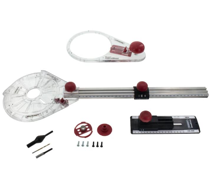 Milescraft 1219 Circle Guide: CNC Precision for Handheld Routers